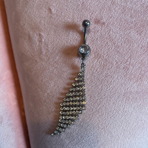 Jewelry | Stainless Steel Belly Button Bling Ring | Poshmark